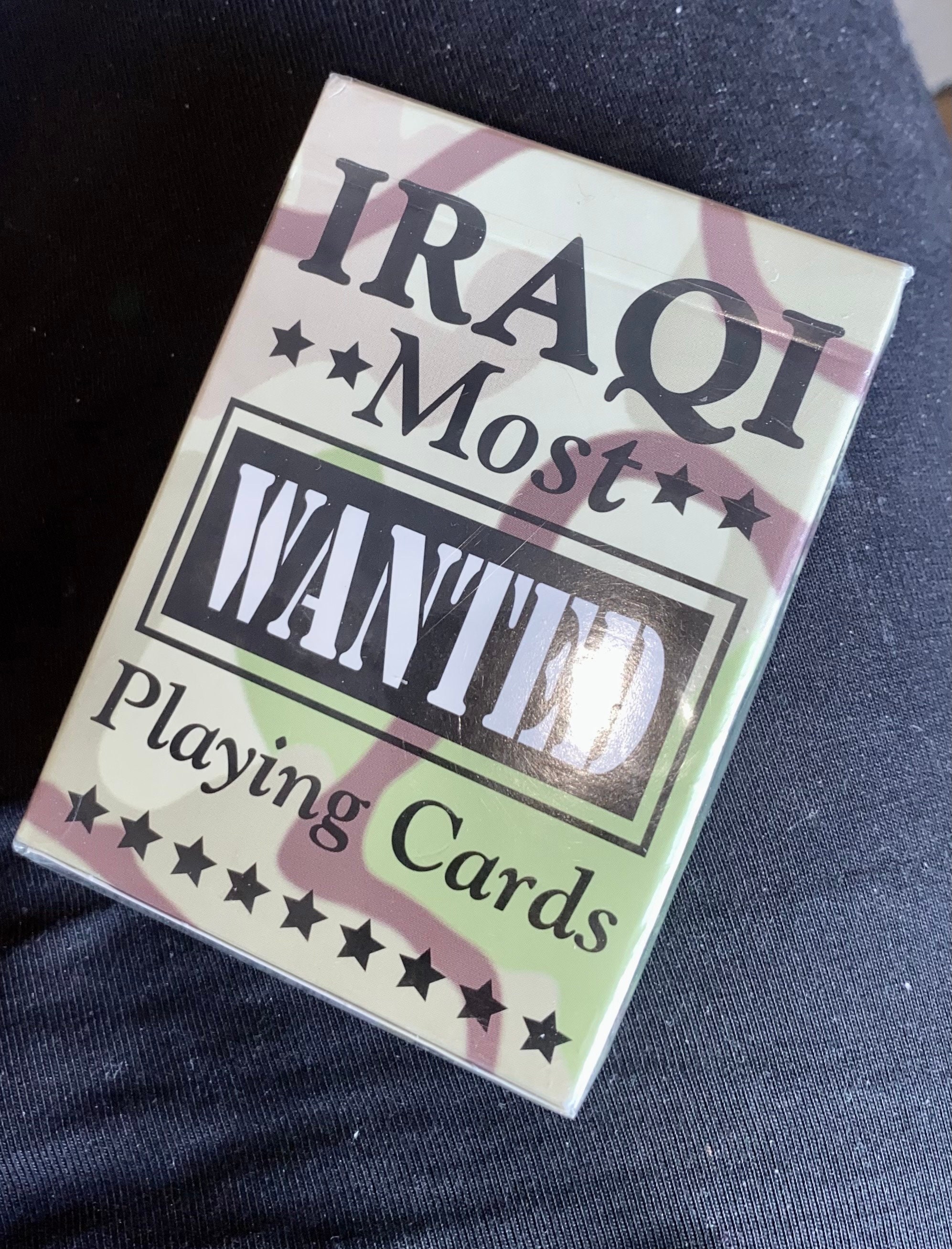 Bicycle Iraqi Most Wanted Playing Cards Collectible War Cards This Pack ...