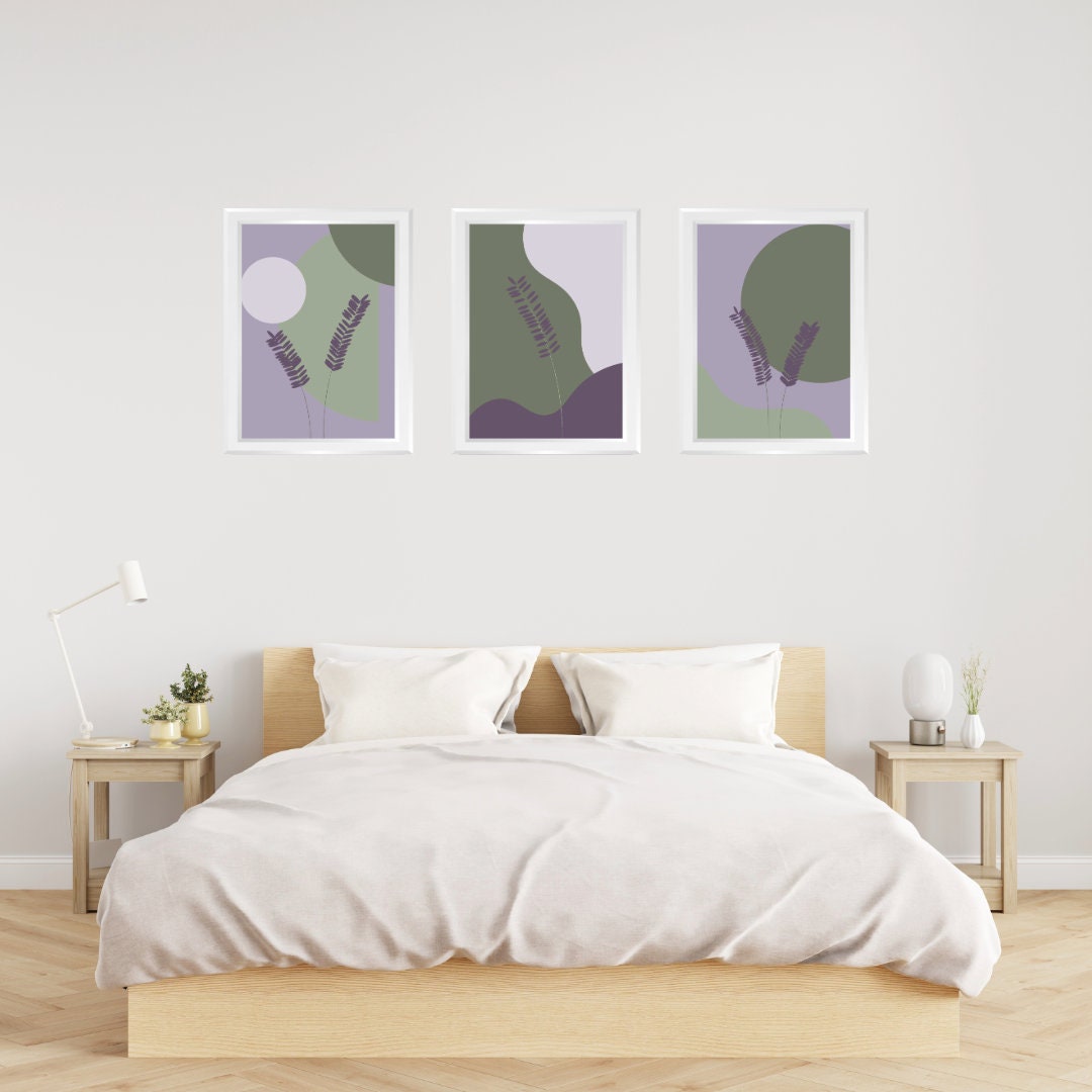 Downloadable Poster Prints Set of 3 Prints Lavender Posters - Etsy ...