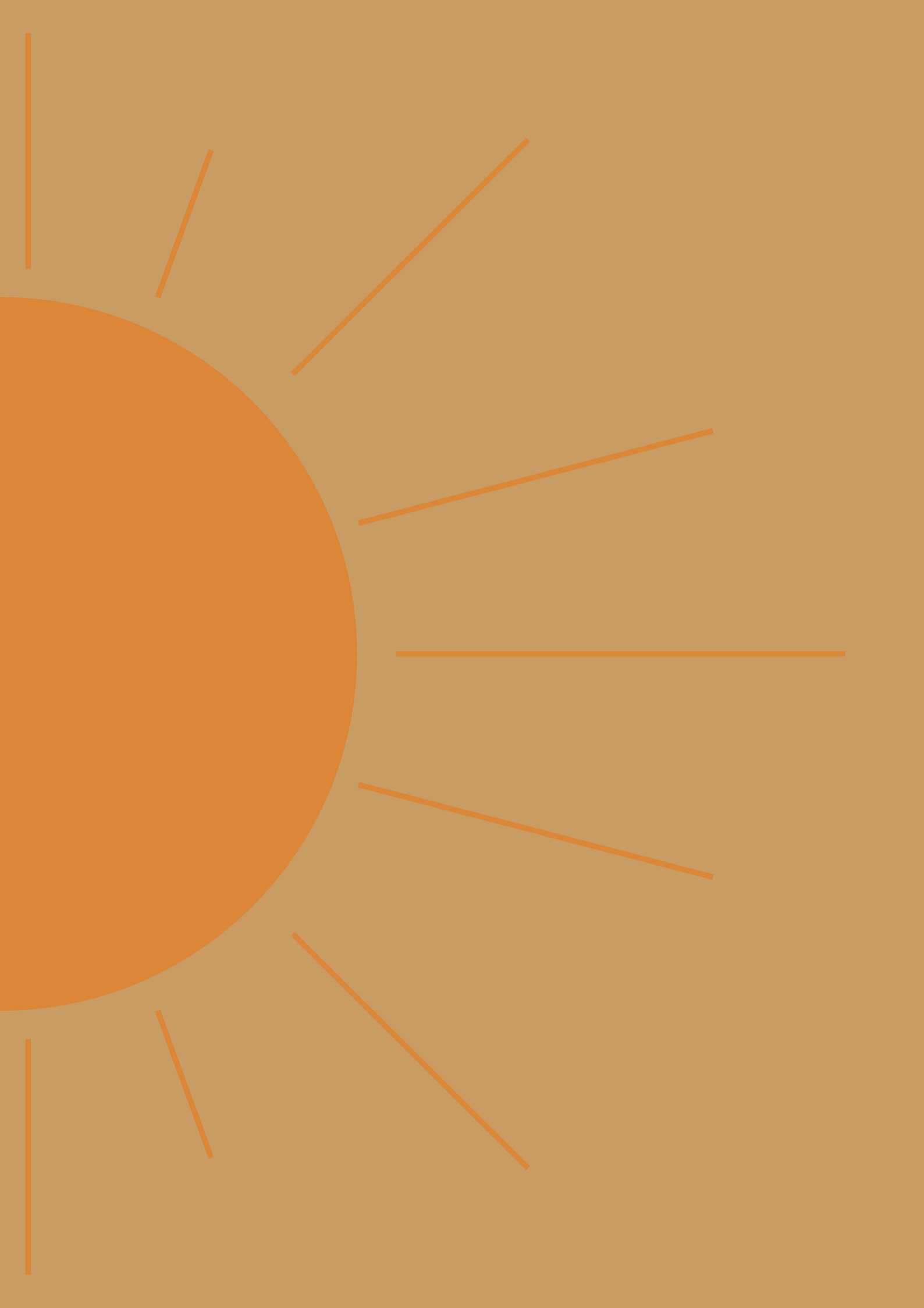 Downloadable Poster Prints Set of 3 Prints Orange Sun Posters - Etsy