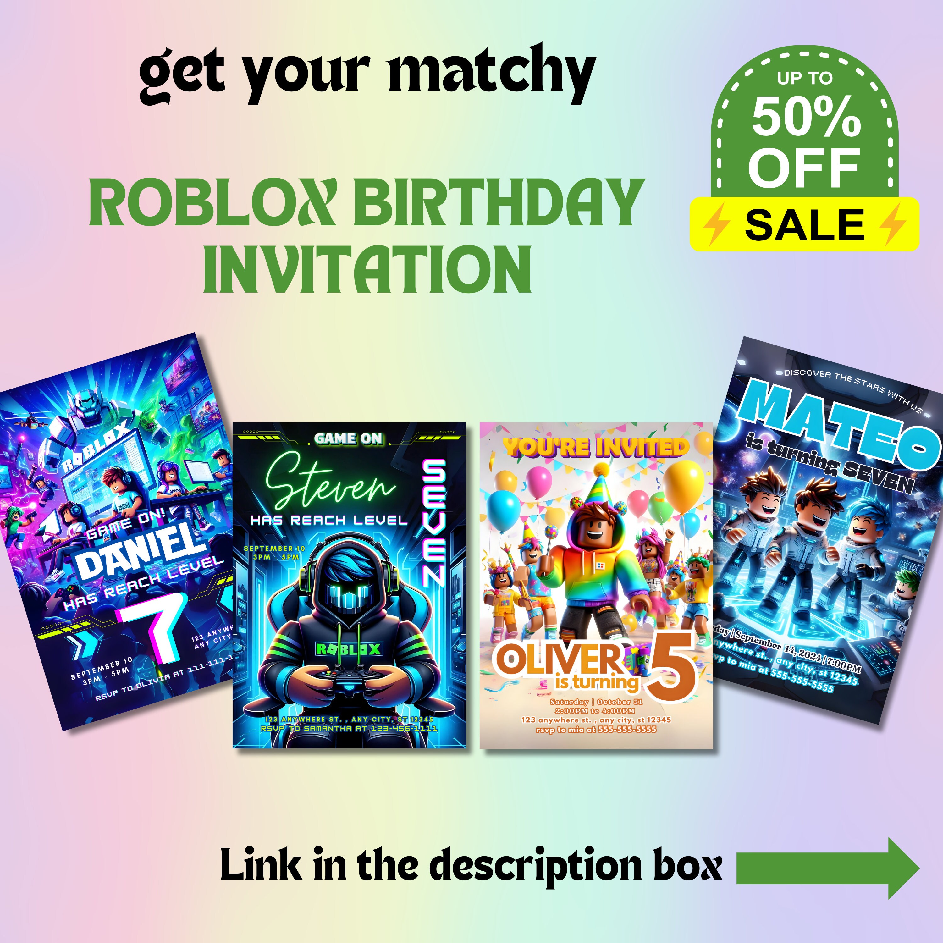 Roblox Birthday PNG, Roblox Boy Birthday, Roblox Shirt Birthday Designs ...