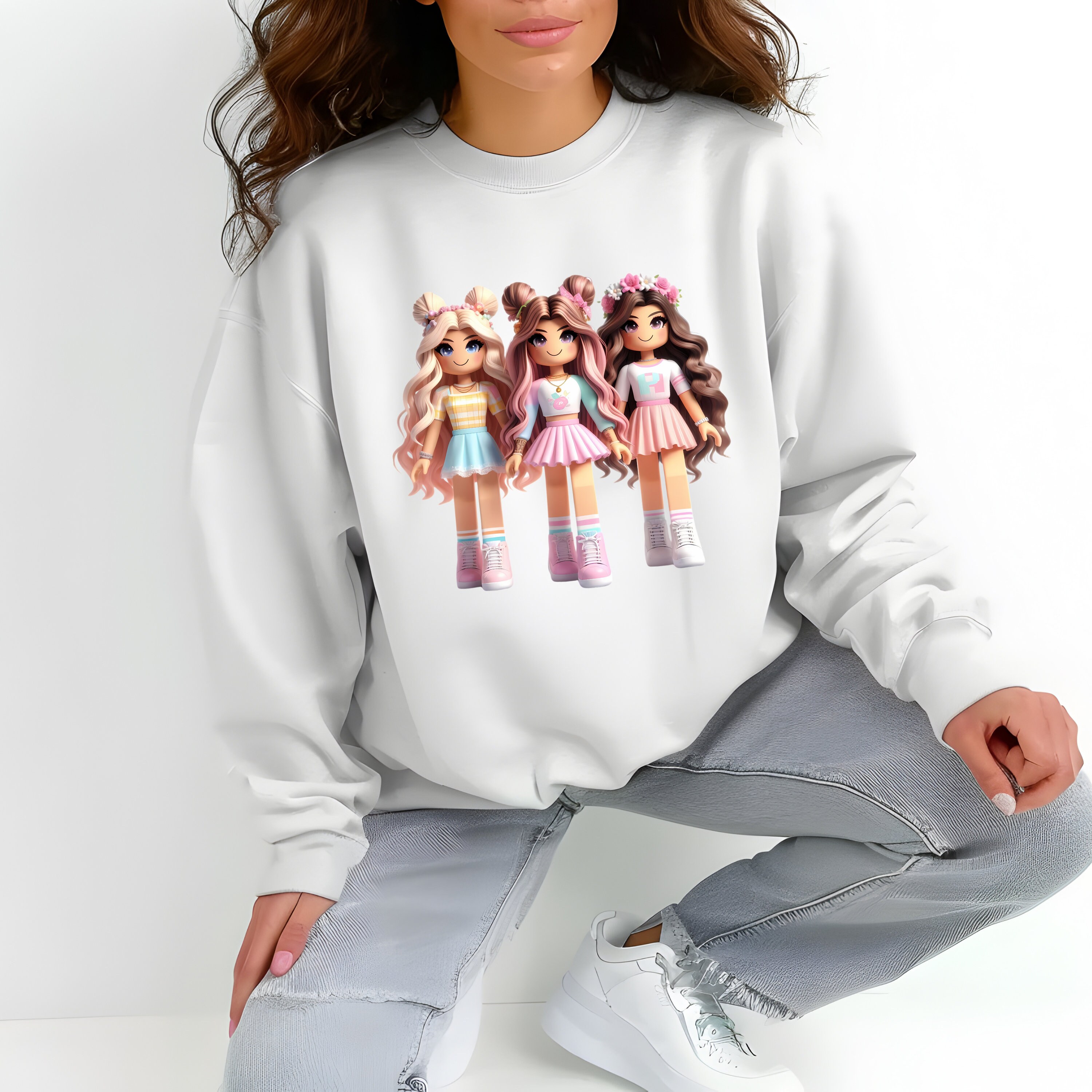 Roblox Girl Png Gamer Girl Roblox Png Roblox Character Sublimation