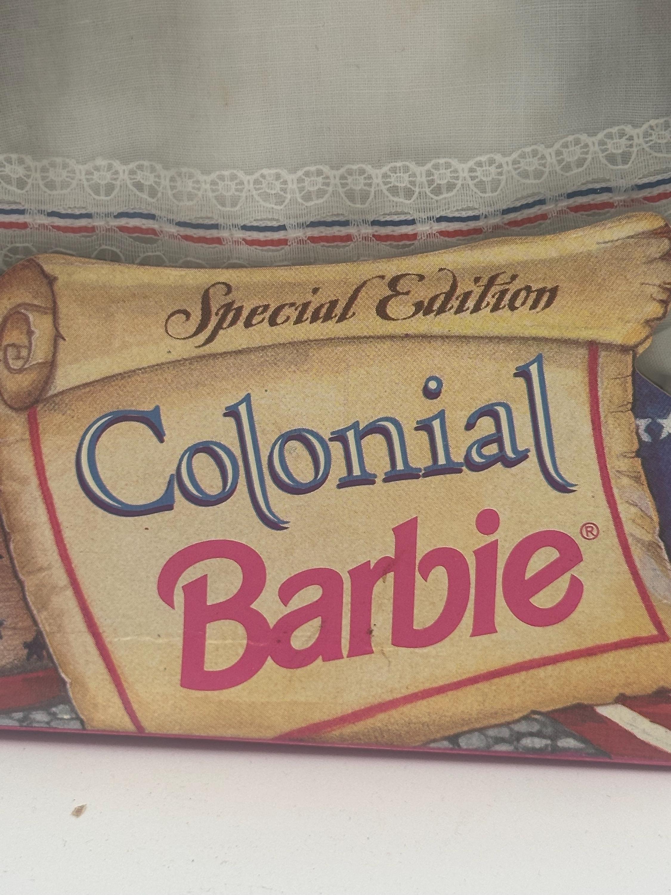 1994 Colonial Barbie Doll, Special Edition Barbie, Vintage Barbie ...