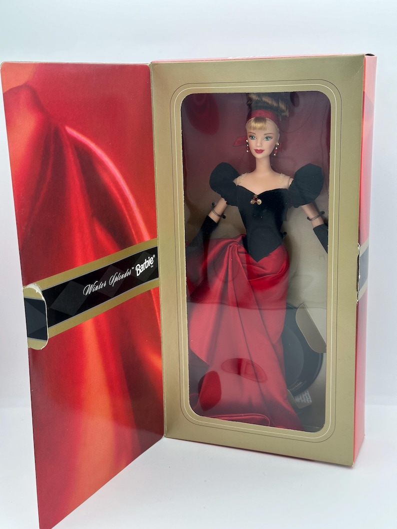 1998 AVON Exclusive Winter Splendor Special Edition Barbie Doll New ...