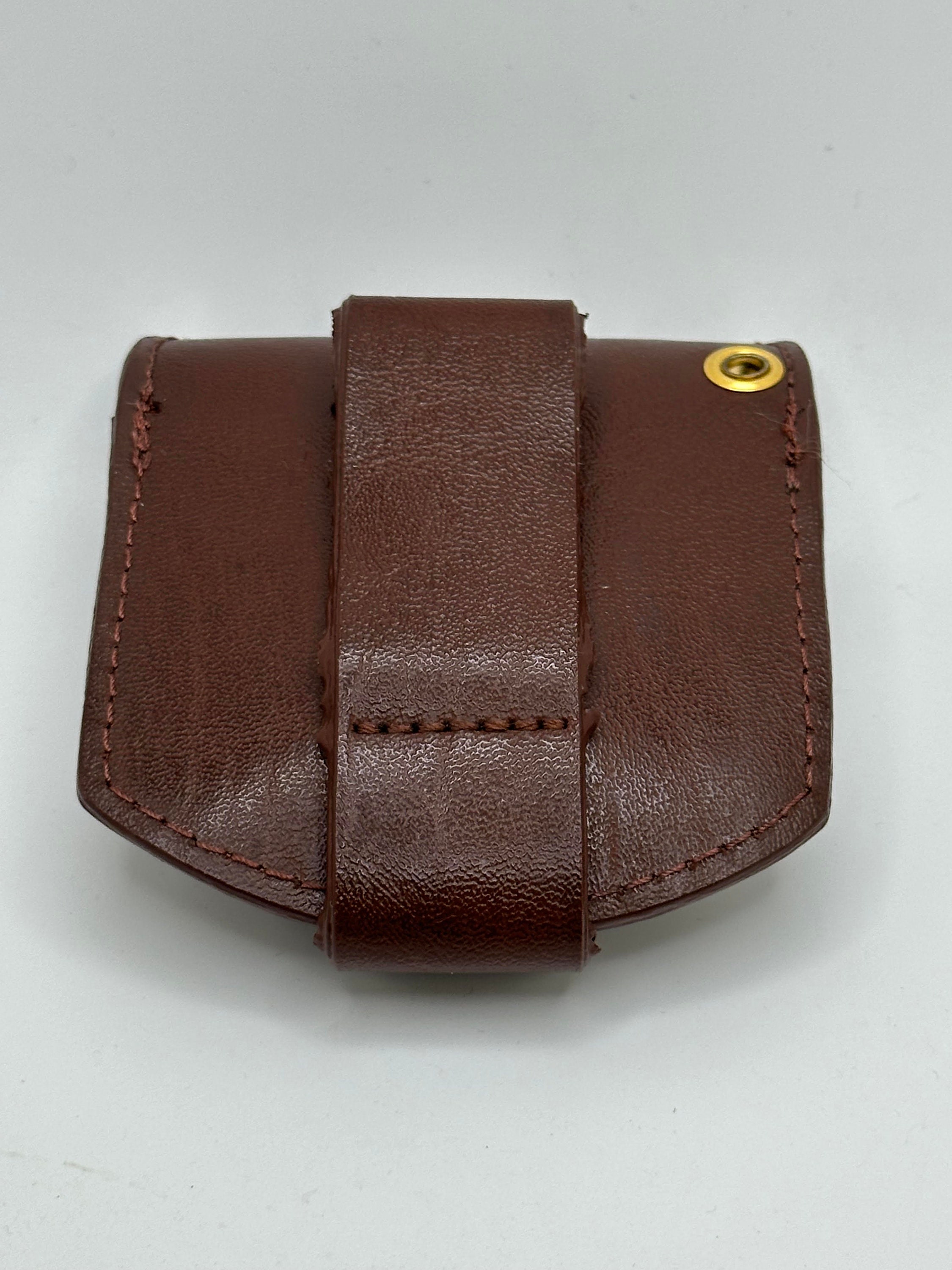 Pocket Watch Case, Pocket Watch, Brown Pocket Watch Case - Etsy