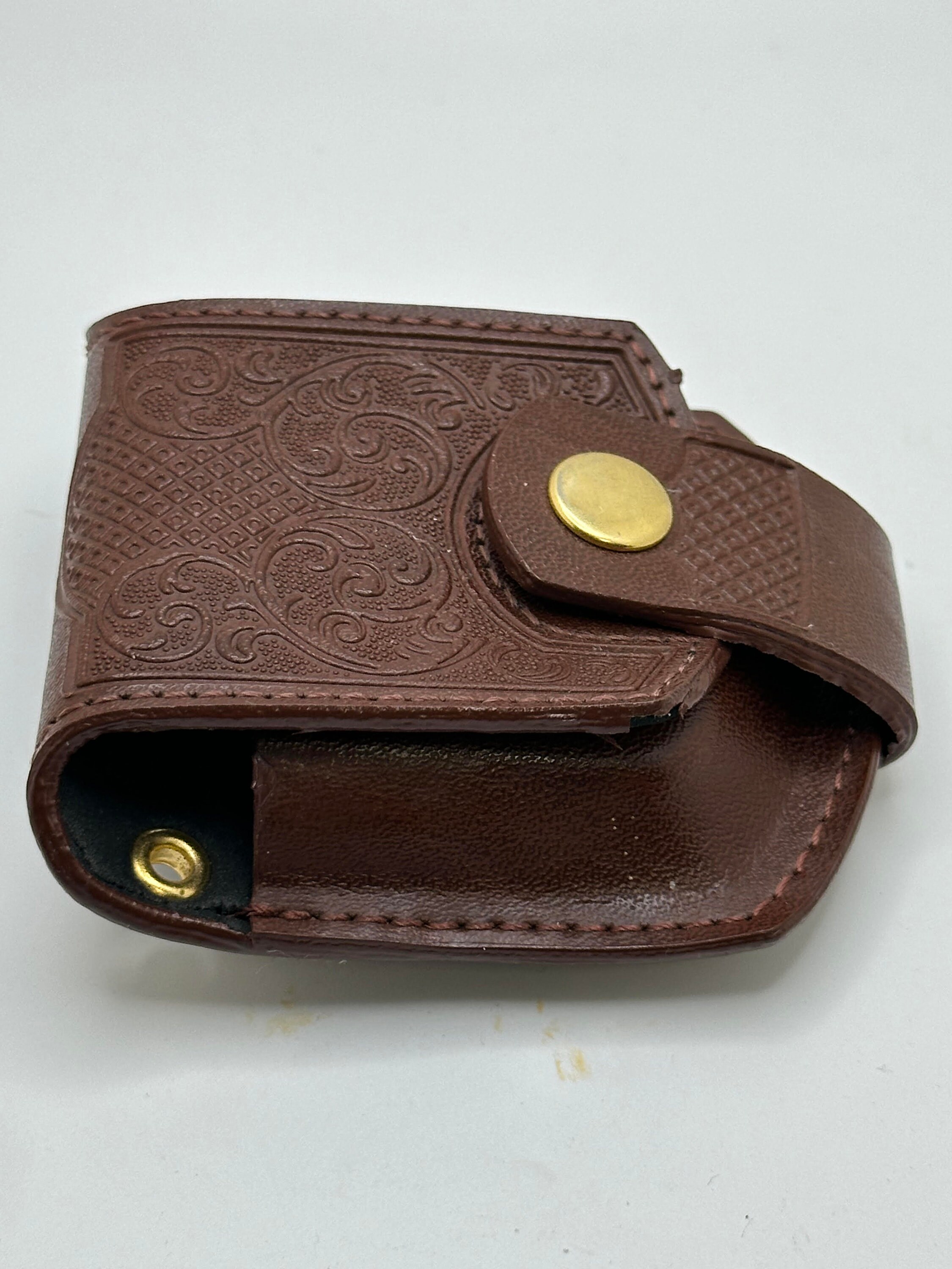 Pocket Watch Case, Pocket Watch, Brown Pocket Watch Case - Etsy