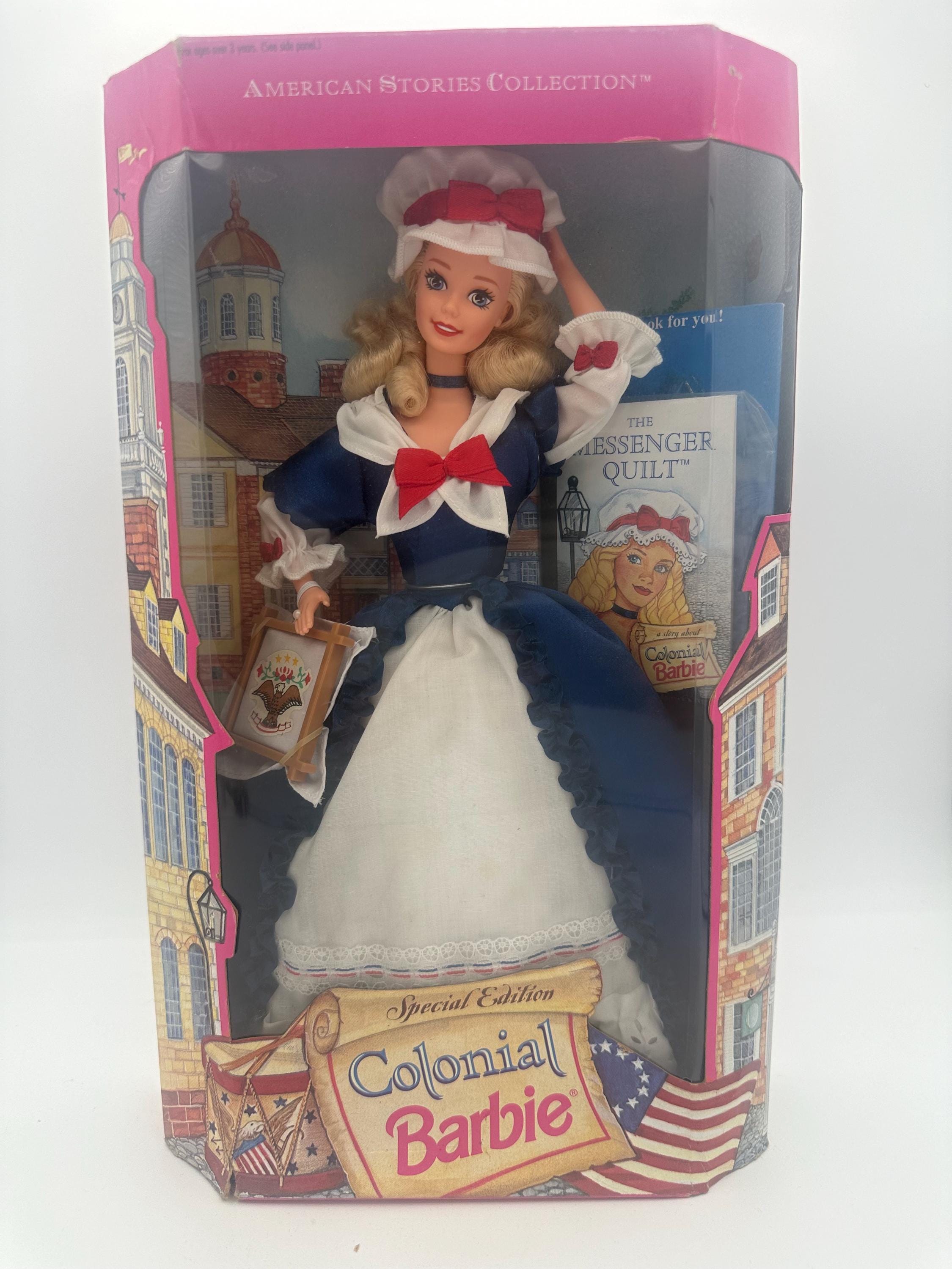 1994 Colonial Barbie Doll, Special Edition Barbie, Vintage Barbie ...