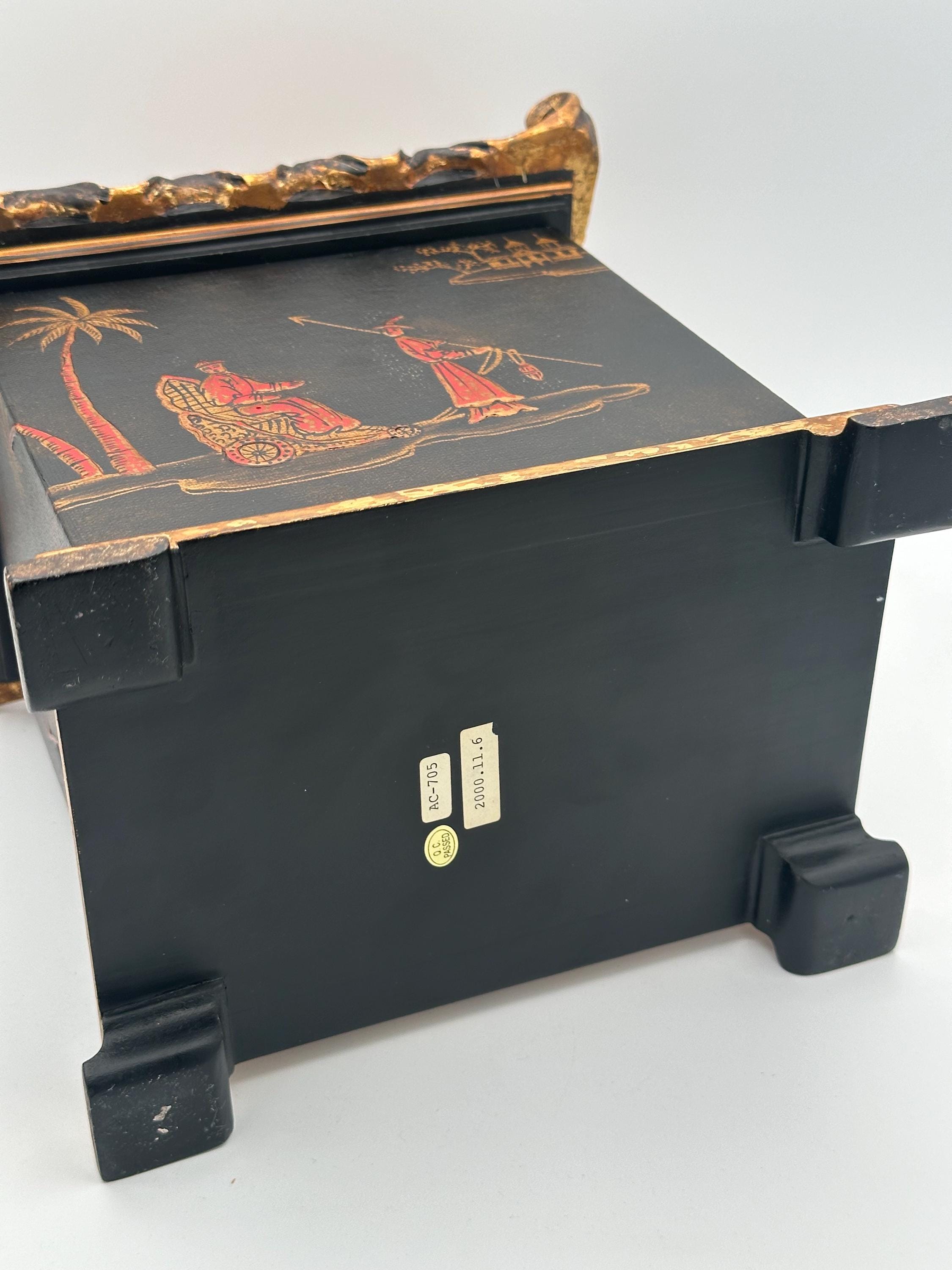 Chinese Decorative House Box, Vintage Chinese Decoration - Etsy