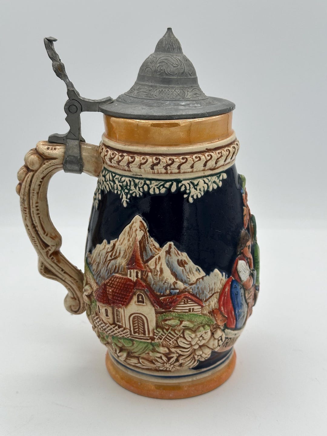 Western Germany Beer Stein, Trinkbrüderlein, Vintage German Beer Mug - Etsy
