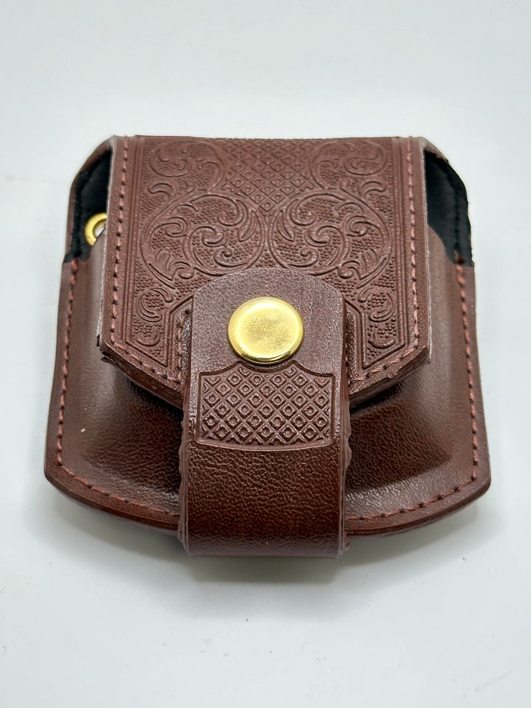 Pocket Watch Case, Pocket Watch, Brown Pocket Watch Case - Etsy
