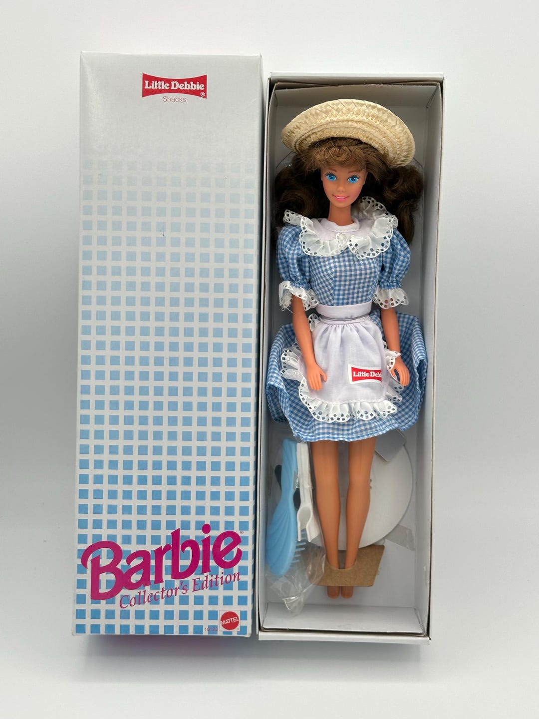 1992 Little Debbie Barbie Doll, Collector’s Edition, Brown Hair Barbie ...