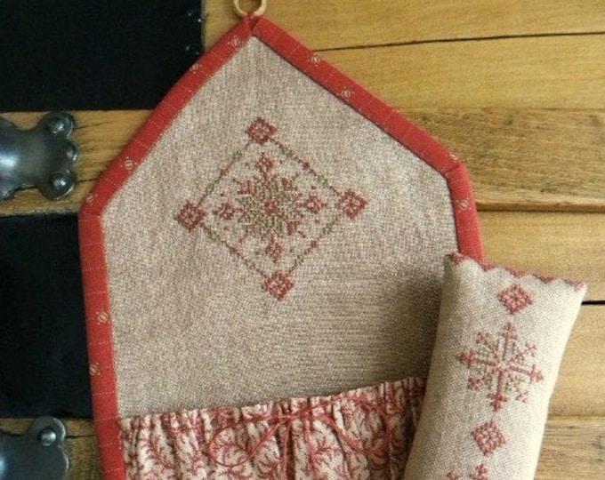 Primitive Cross Stitch Pattern Winter's Kaleidoscope - Etsy