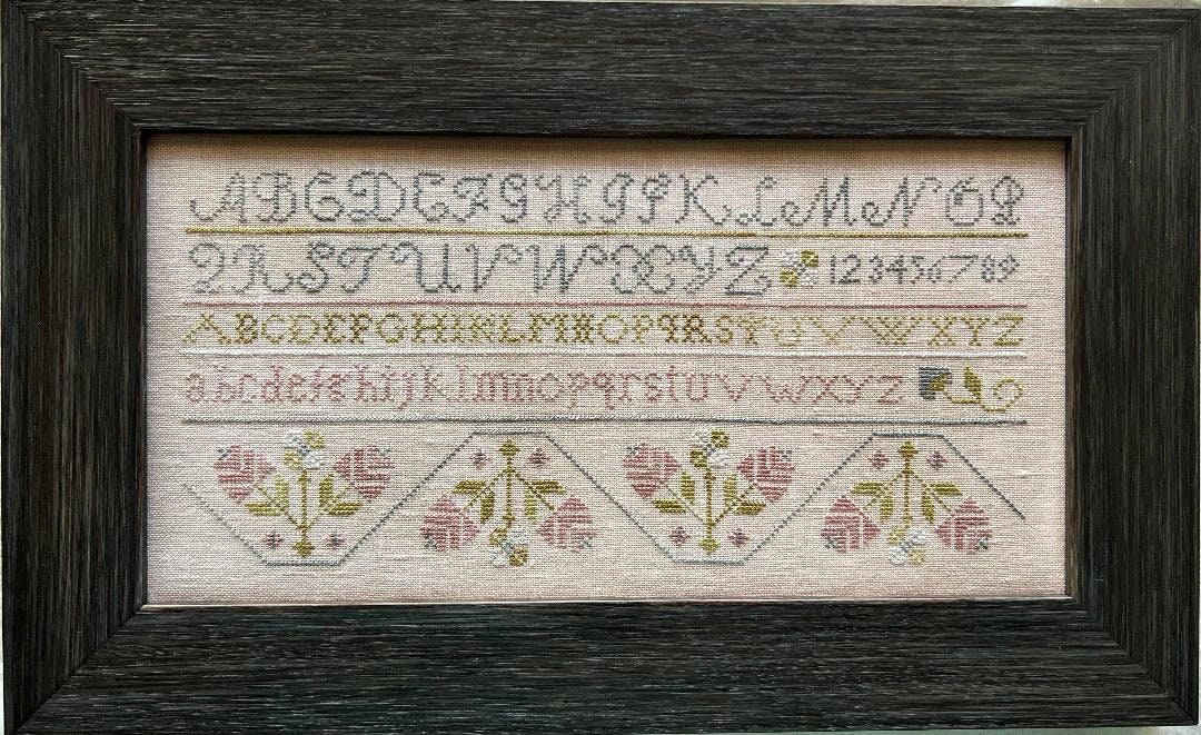 Sentimental Sampler ~ Primitive Cross Stitch Pattern - Etsy