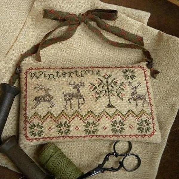 Primitive Cross Stitch - Etsy