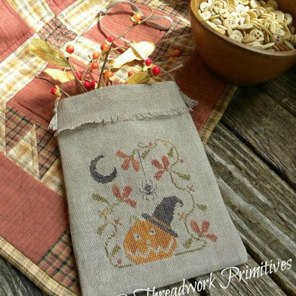 Threadwork Primitive Cross Stitch - Etsy