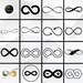 Digital Template, Infinity Symbol, Infinite Forever Sign, Digital ...