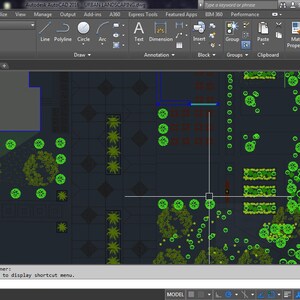Autocad DWG 2D Model | Urban Landscaping Sample Design | Cad Blocks ...