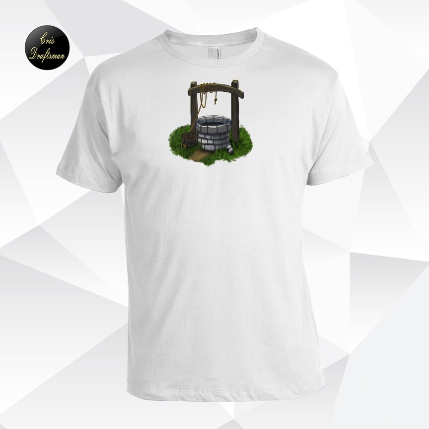 Water Well Wisheng Well Spring, Digital Template, Digital Print ...