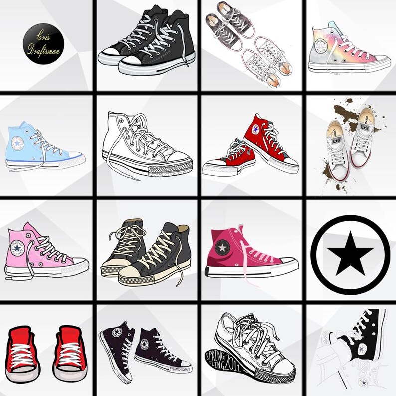 Illustration Shoes Design Wear Shoe, Clip Art, Digital Sticker Template ...