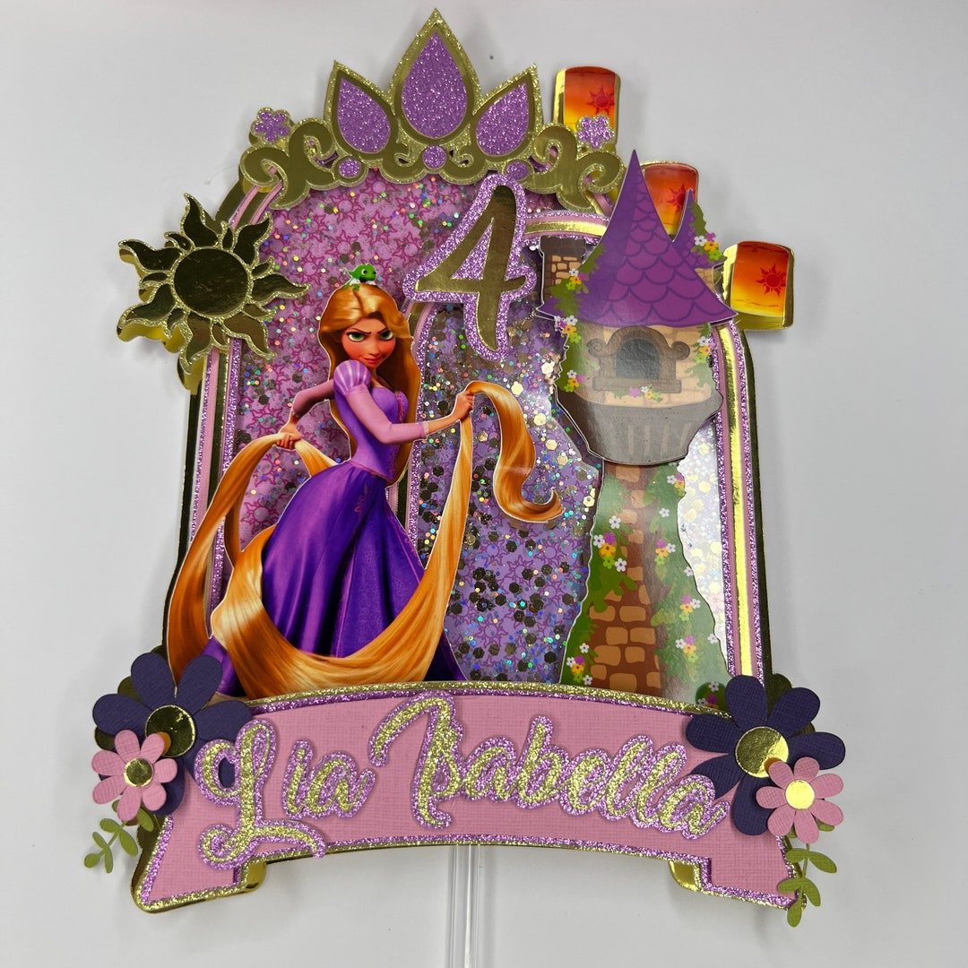 Tangled Cake Topper/ Tangled Birthday/ Tangled Princess/ Tangled ...
