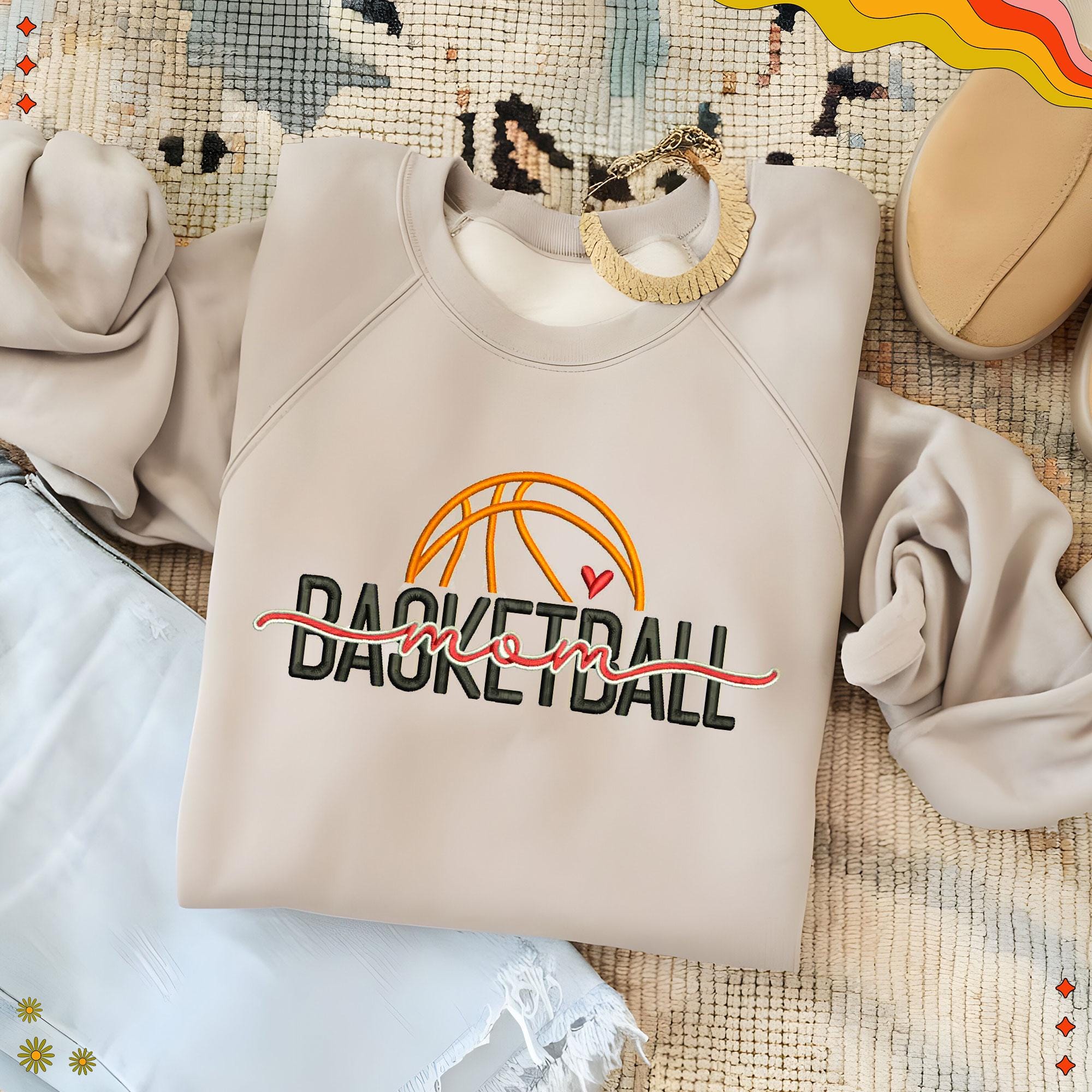 Basketball Mom Embroidery Design – Sports Machine Pattern (instant ...