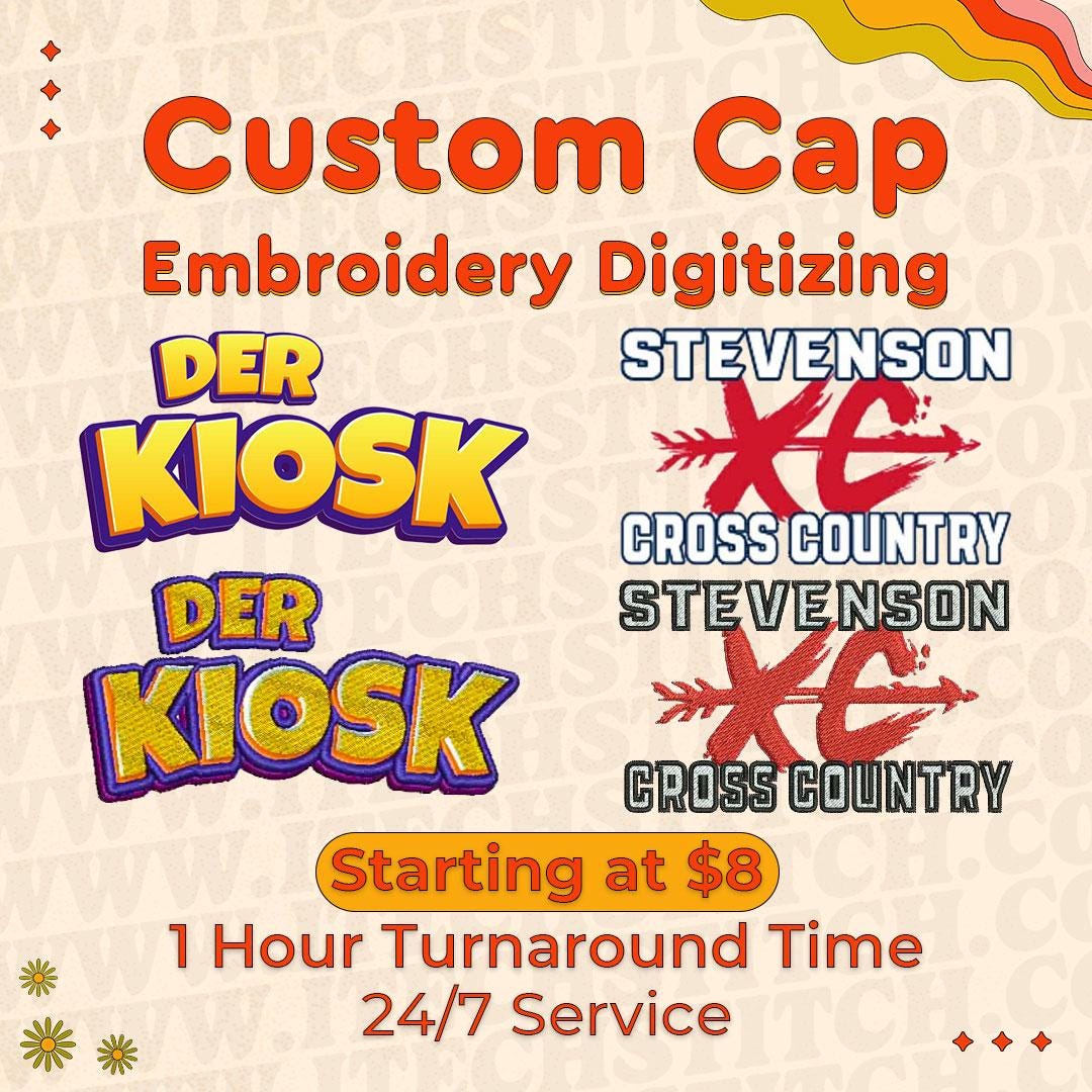 Embroidery Digitizing, Custom Embroidery Digitizing, Embroidery ...