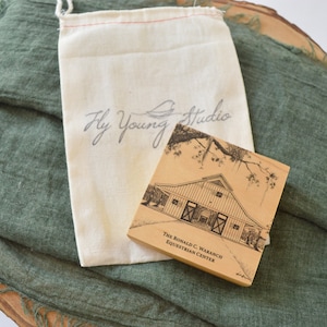 SCAD Equestrian Center - Pen and Ink Print on Wood - Wood Christmas ...