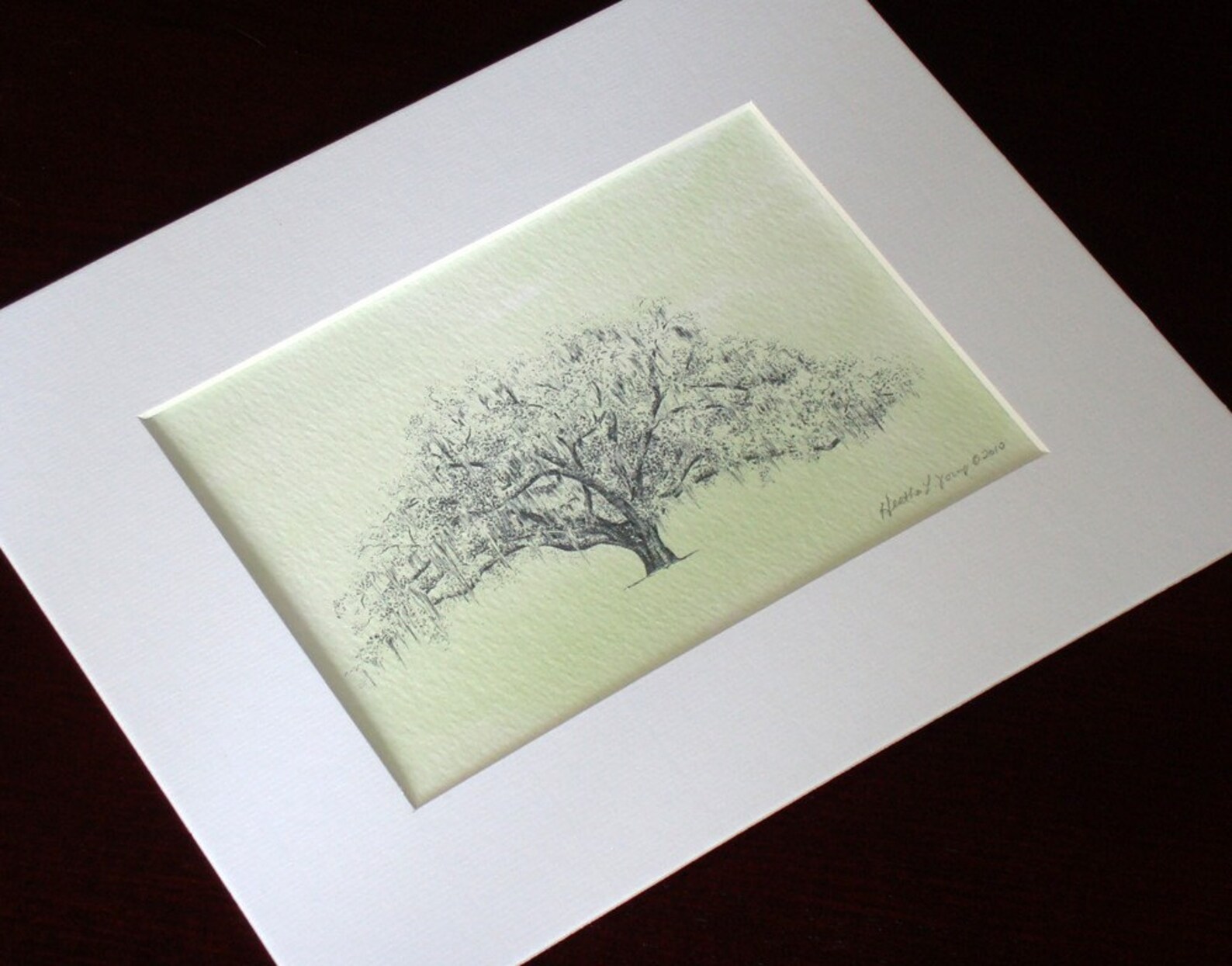 Old Oak Tree Print Watercolor Painting Fine Art Print | Etsy