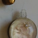 Miniature Round Pink Perfume Bottle, Floral Rhinestone Perfume, Vintage ...