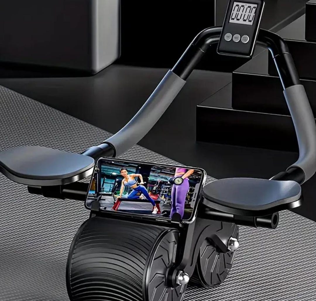 Ultimate Ab Roller Wheel With Elbow Support and Automatic Rebound ...