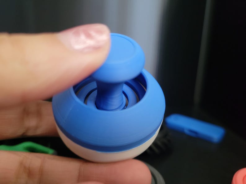 PLA Plastic Fidget Joystick: One-handed Desk Toy - Etsy