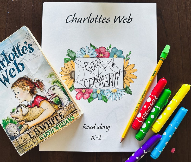 Book Study/read Along for Charlottes Web - Etsy
