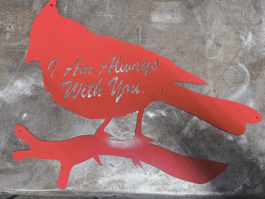 Red Bird Cardinal DXF SVG: CNC Plasma Laser Cut File - Etsy