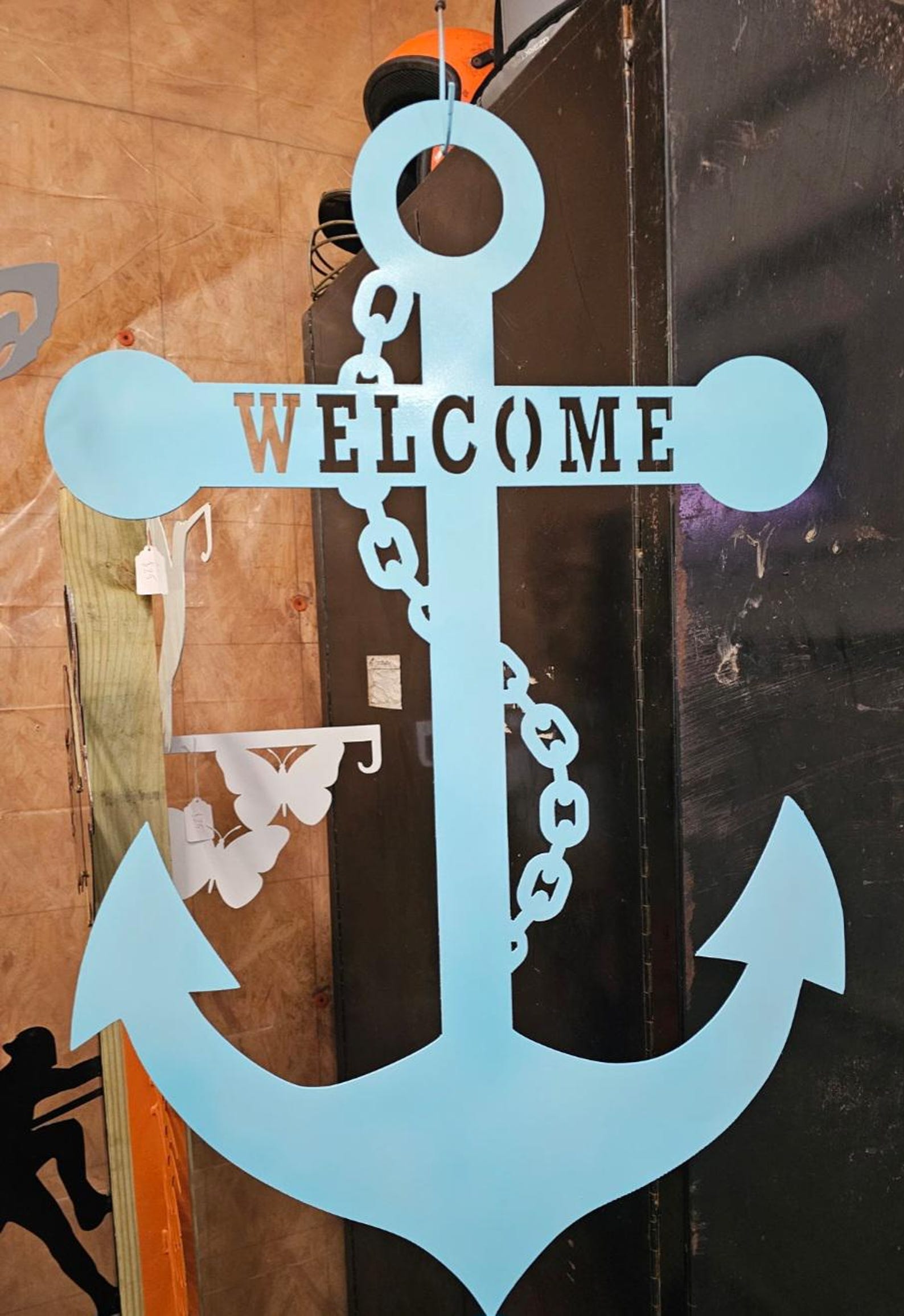 Welcome Anchor Summer Beach Lake SVG DXF Metal Sign CNC Plasma Laser - Etsy