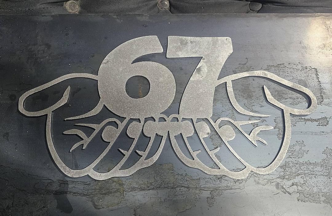 Six Seven 6 7 Hands Kids DXF SVG CNC Plasma Laser Digital Downloads ...