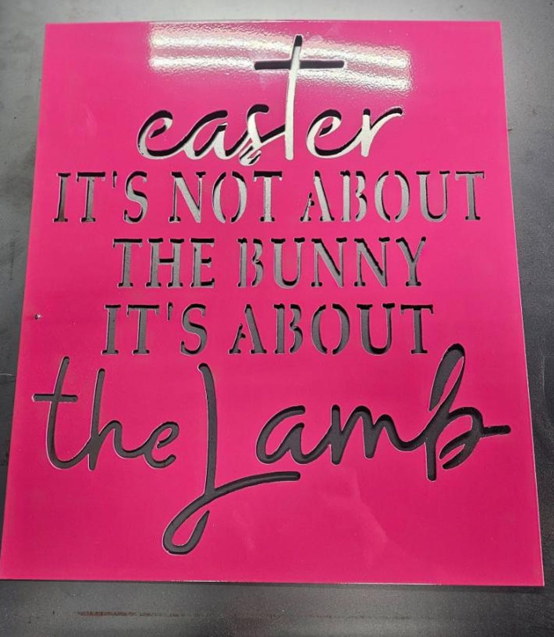 Easter Bunny Lamb SVG DXF CNC Plasma Laser Digital Downloads File - Etsy