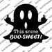 Boo Sheet Ghost Flipping off SVG: Halloween CNC Plasma Laser Cut File ...
