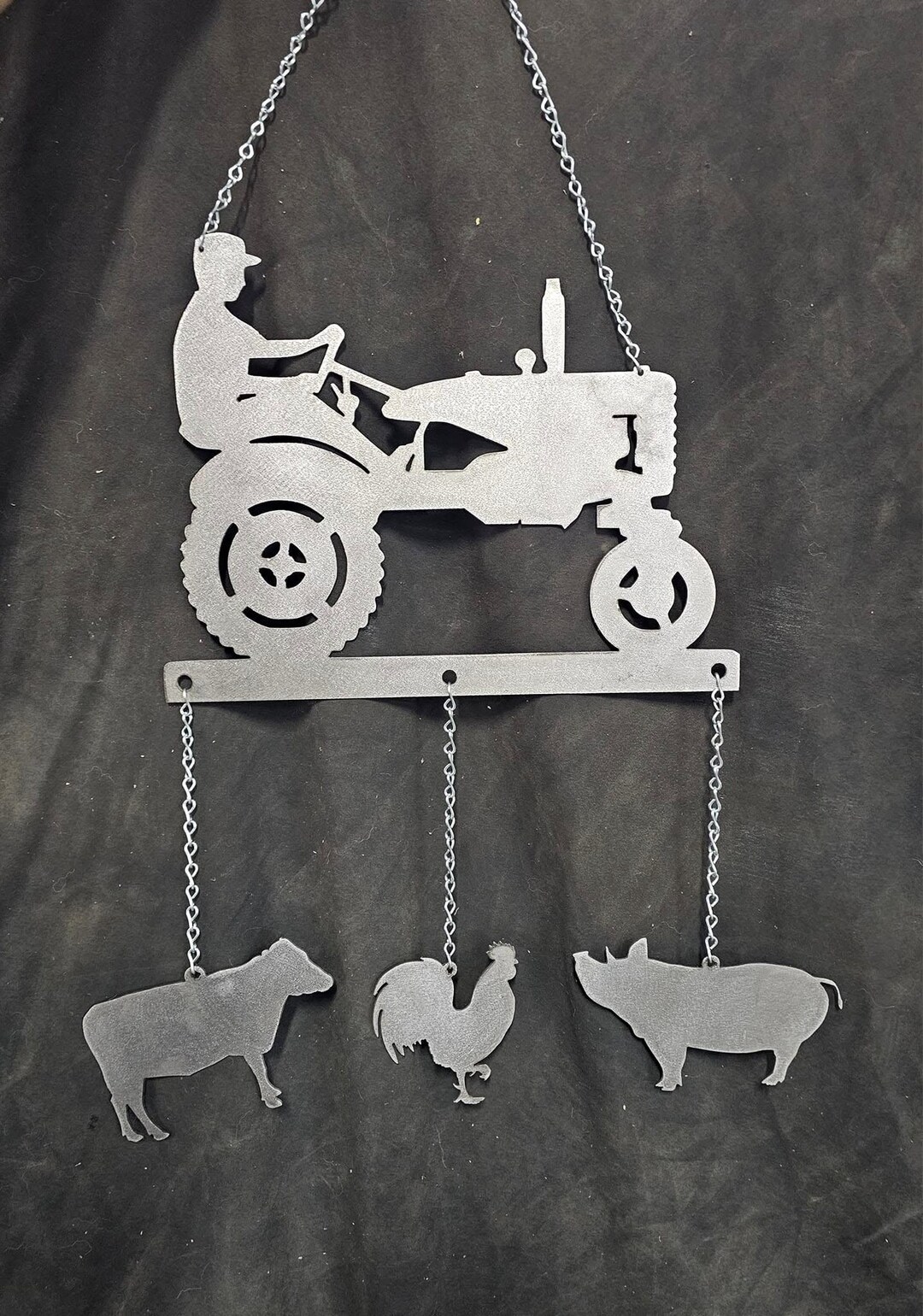 Farm Animals Tractor SVG DXF: CNC Plasma Laser Cut File (digital ...