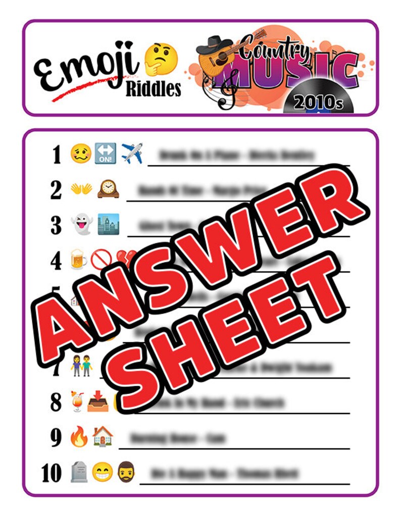 Emoji Game Country Music of the 2010s , Digital Download, Bluegrass ...