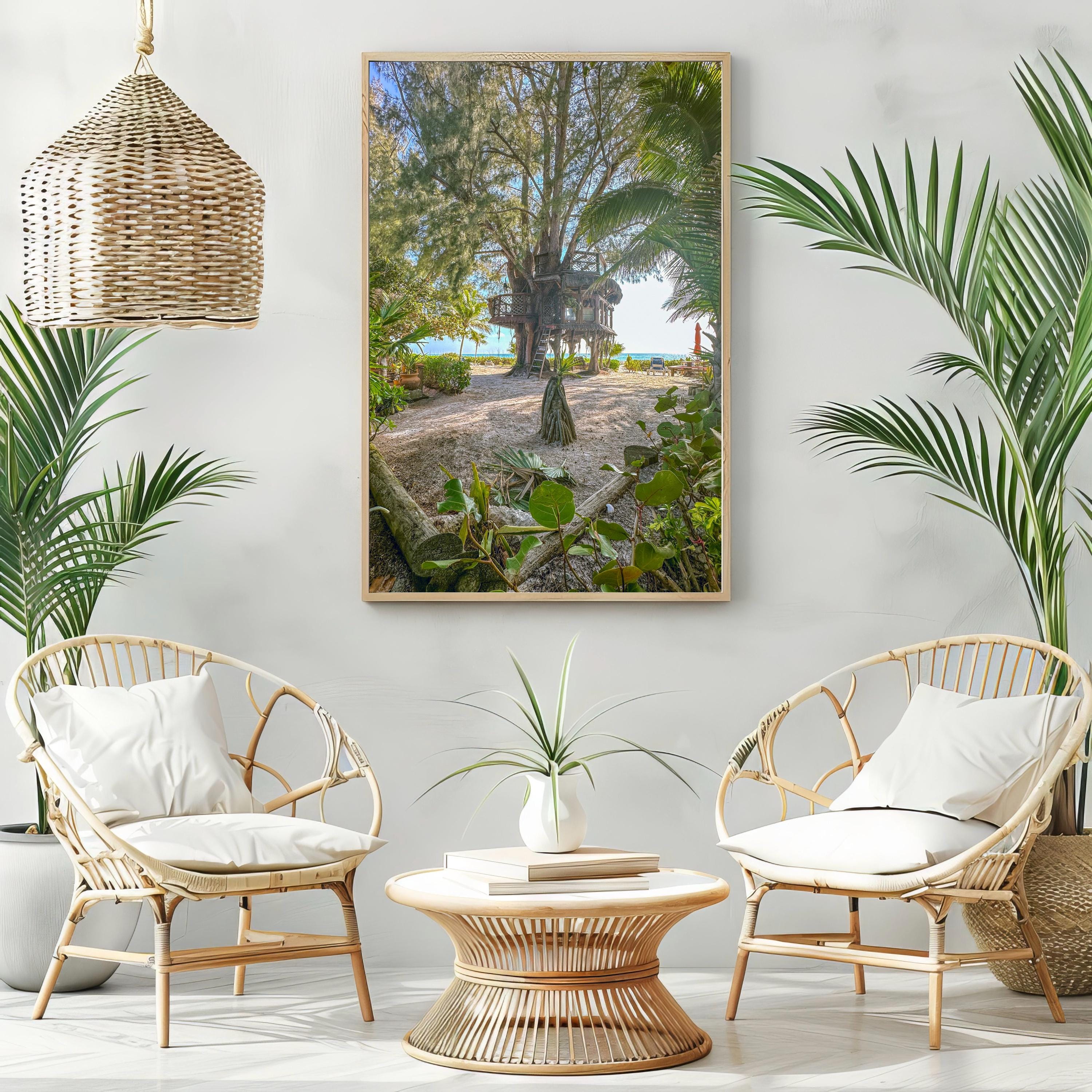 Angelino's Sea Lodge Tree House Print: Anna Maria Island Coastal Wall ...