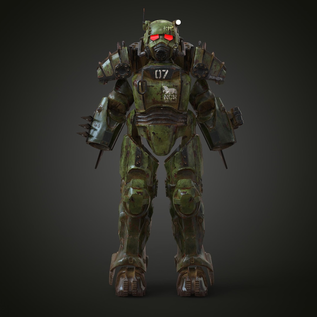 Fallout NCR Ranger Accurate Power Armor Full Body Wearable Armor With ...