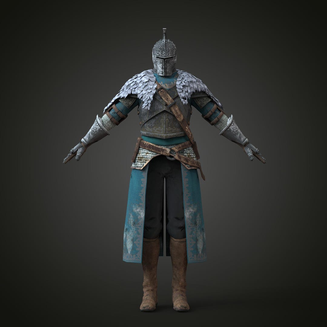 Dark Souls Faraam Accurate Armor With Helmet 3D Model STL - Etsy UK