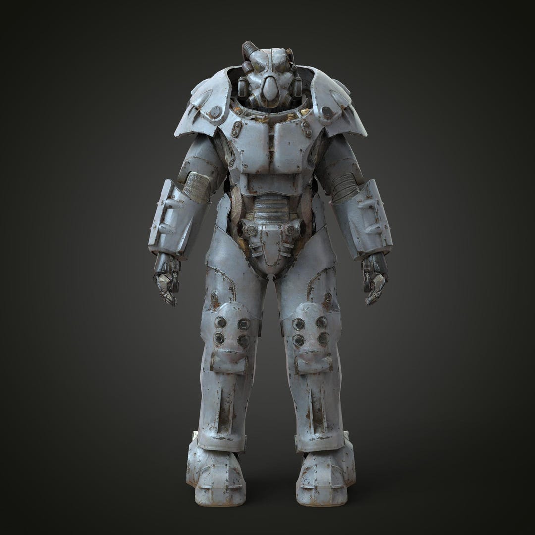 Fallout X-01 Enclave Power Armor Full Body Wearable Armor With Helmet ...