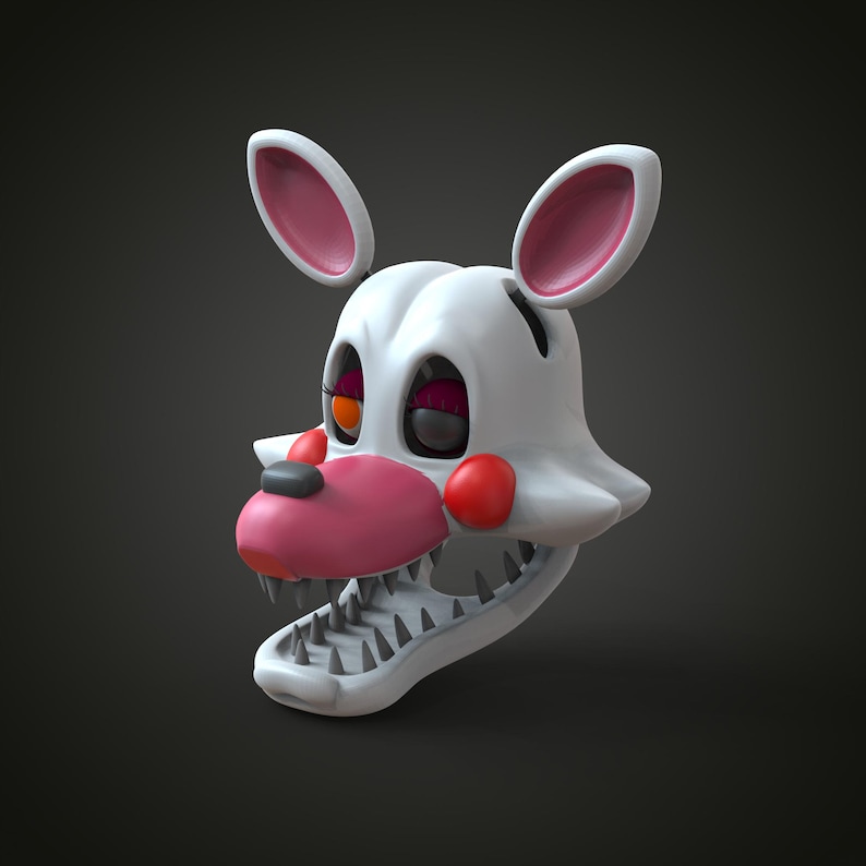 Mangle FNAF 2 Movie Custom Full Head Wearable 3D Model STL - Etsy