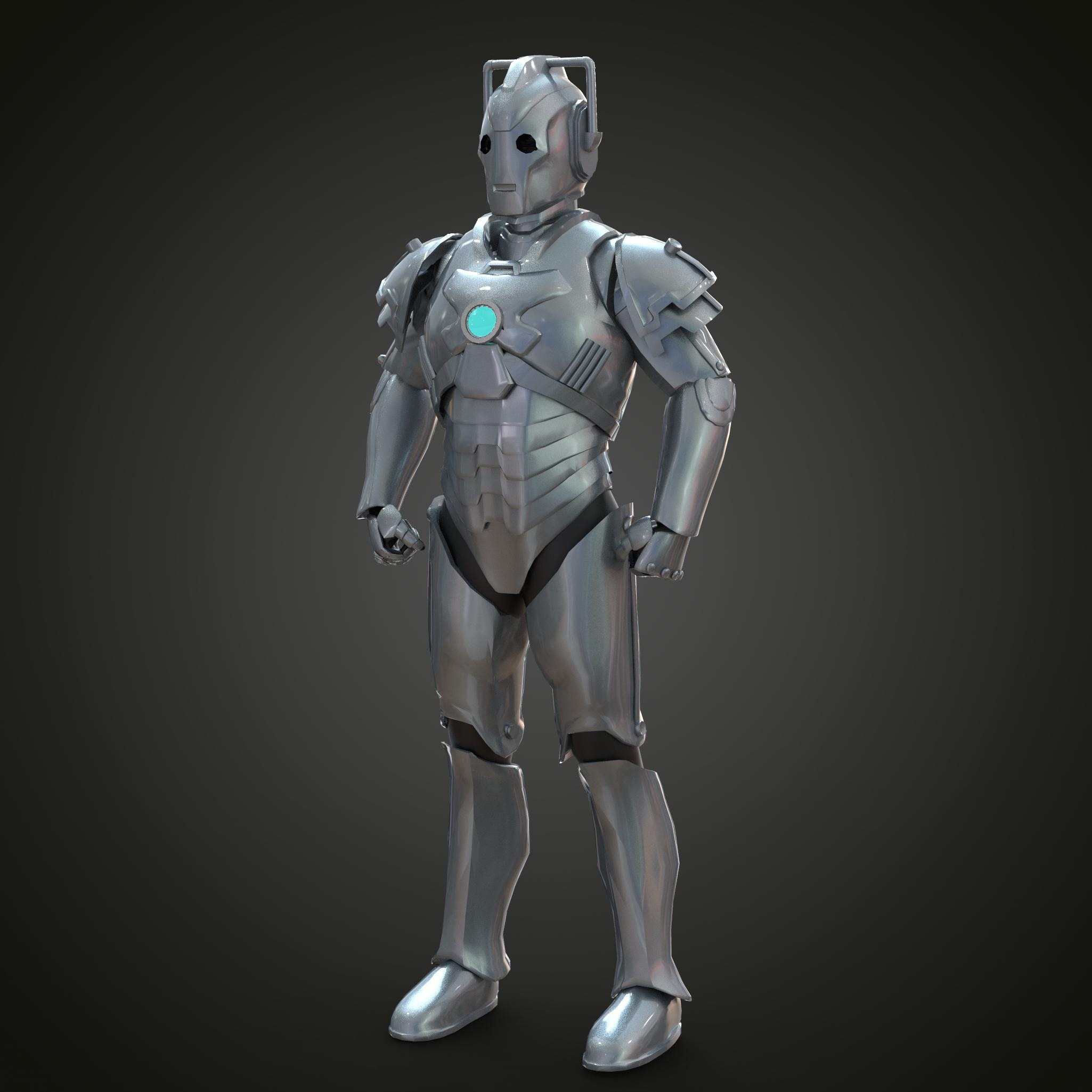 Cyberman Accurate Wearable Armor With Helmet 3D Model STL - Etsy