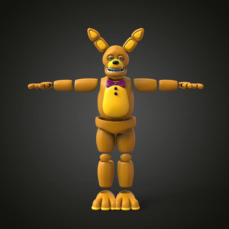 Spring Bonnie 3d Printing File - Etsy