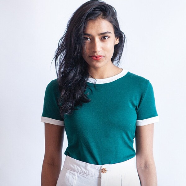 Ringer T Shirt - Etsy