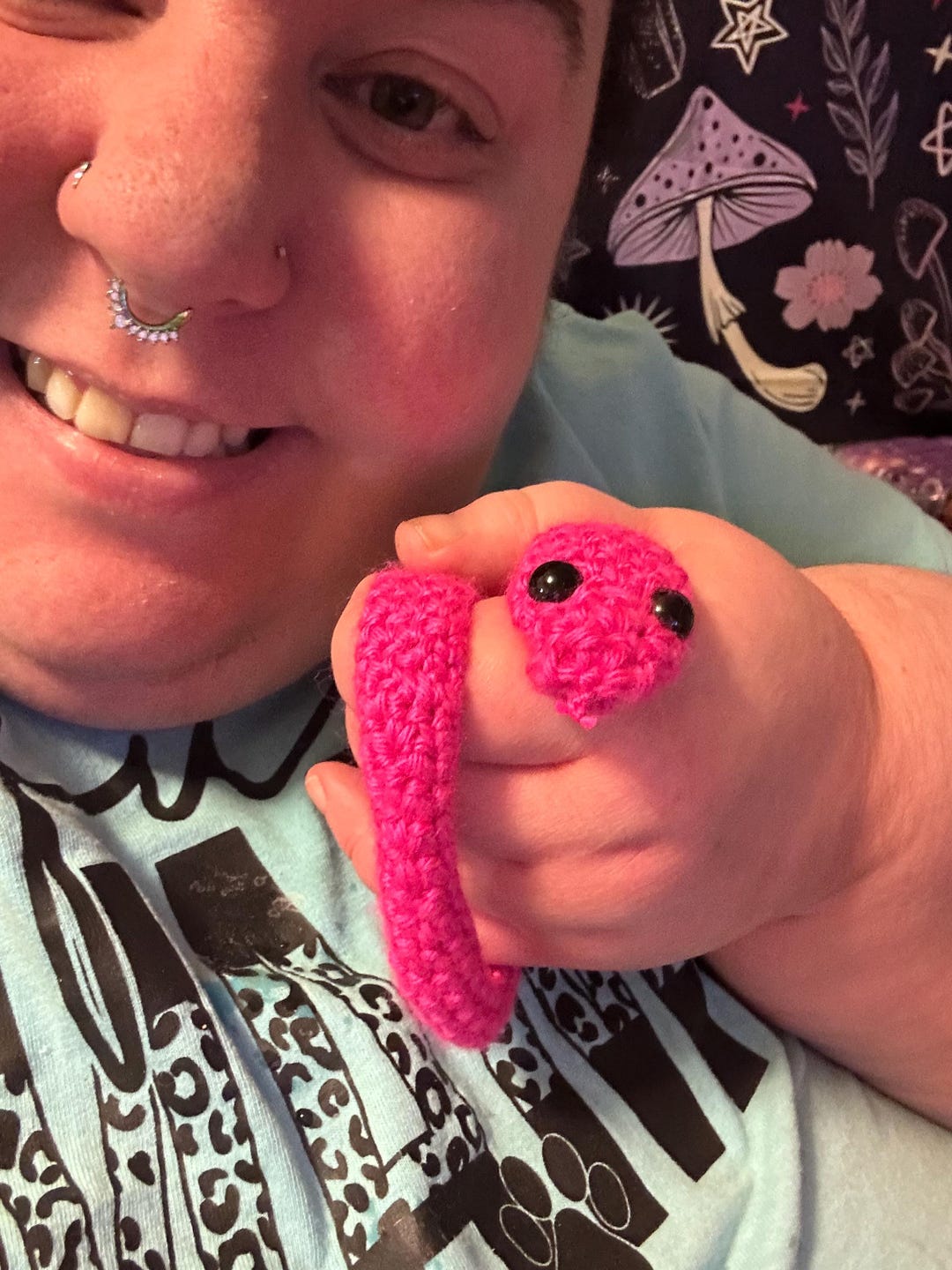 Crochet Snake Wrap Around Wire Snake - Etsy