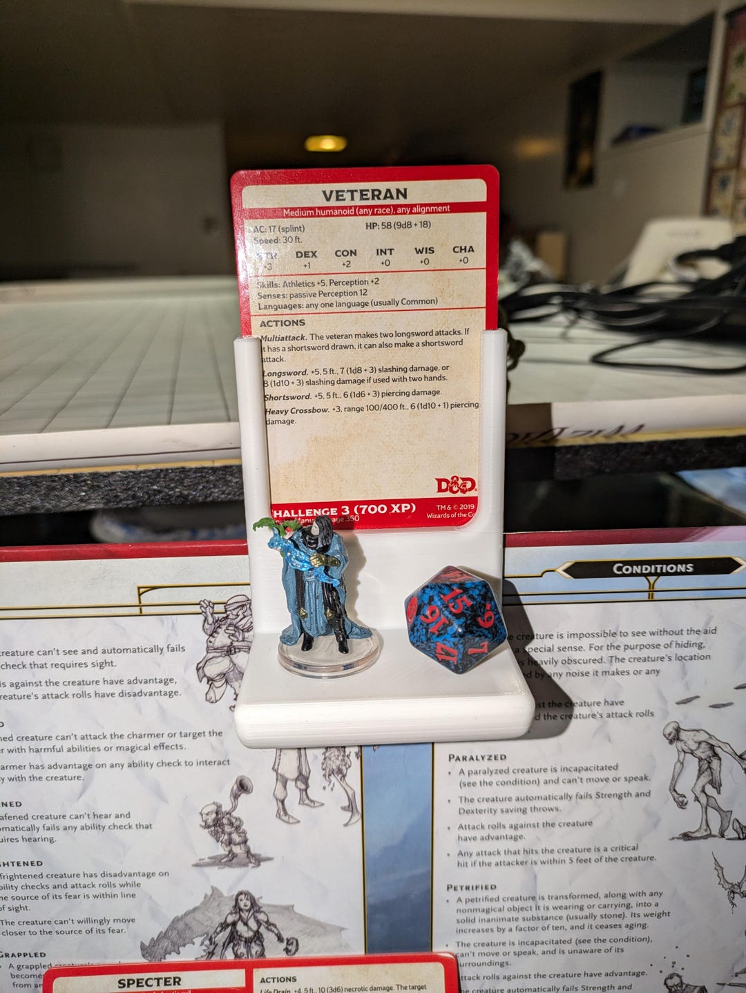 DND Player Card/mini Holder STL - Etsy