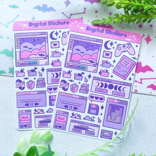 Vaporwave Sticker - Etsy