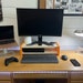 Monitor Stand Monitor Riser 3D Printed Dual Shelf Stand Display Laptop ...